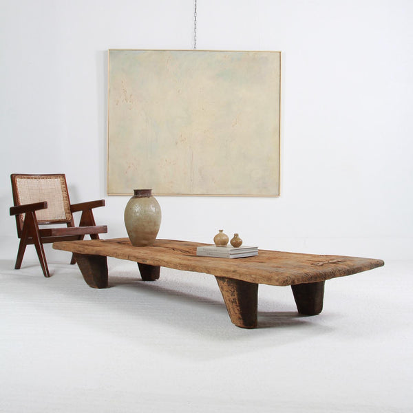 Authentic Primitive Wabi Wabi Nagaland Tribal Coffee Table – Anton & K