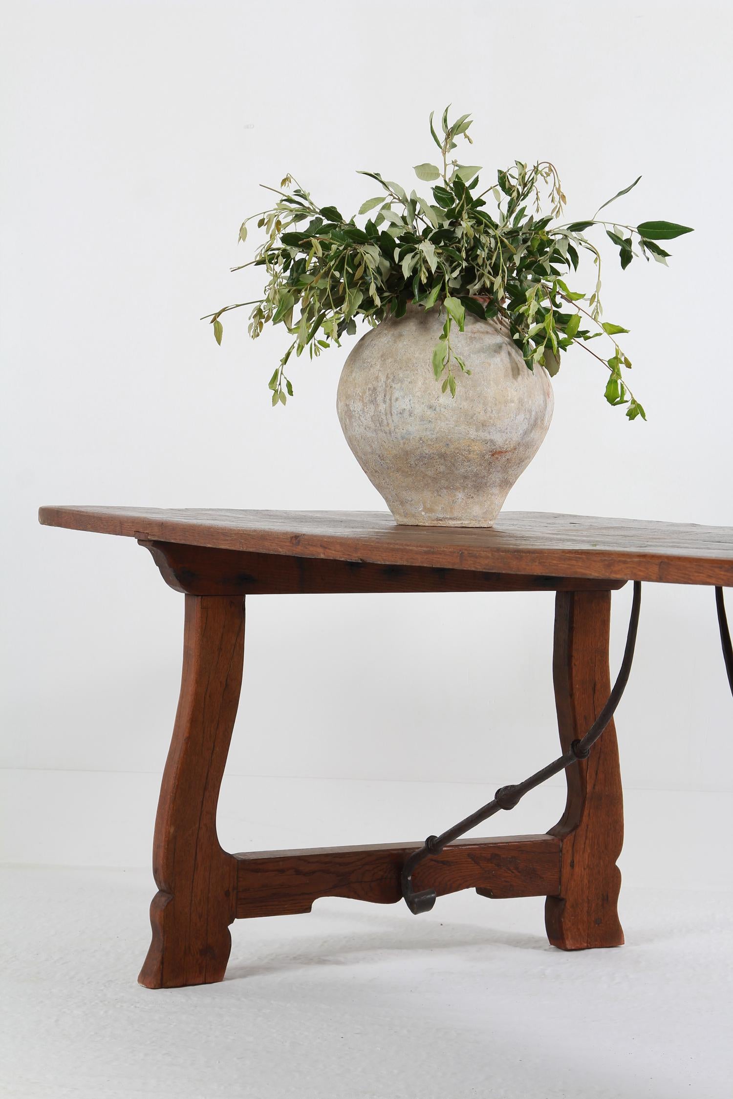 Spanish Colonial Table Antique Narra Wood Spanish Colonial Dining