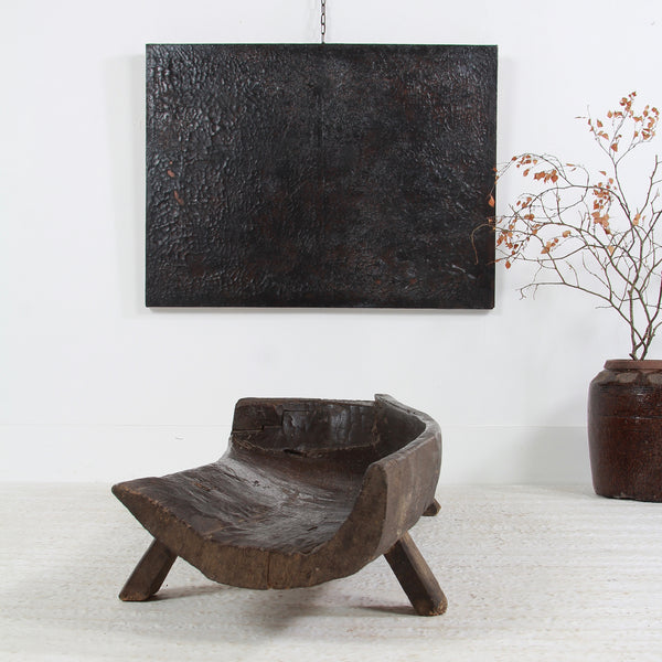 Wonderful Primitive Hand Carved Tribal Naxi Bed/Bench – Anton & K