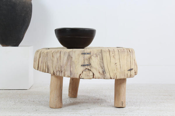 RUSTIC & GNARLY ELM TREE TRUNK SLAB COFFEE TABLE – Anton & K
